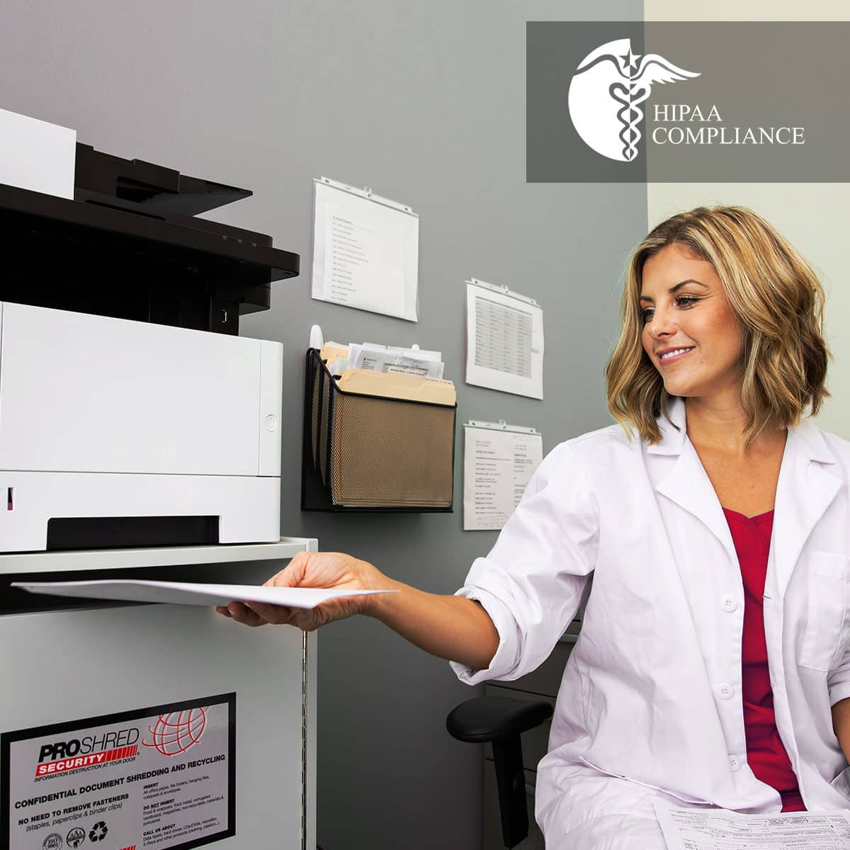 HIPAA-Compliant Healthcare Shredding | Proshred® San Diego