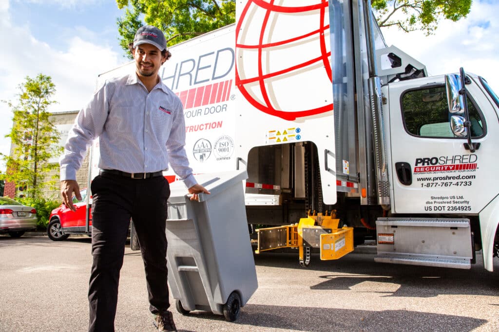 Commercial Shredding Services | Less than $2 per day | PROSHRED®